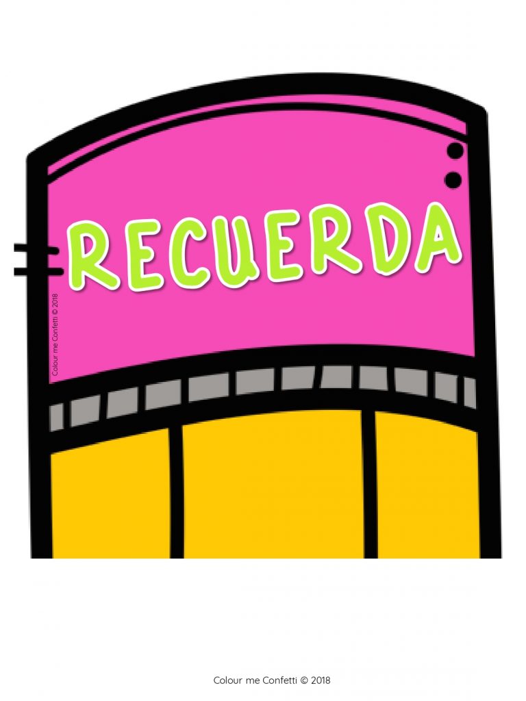 Normas de escritura en divertidos recordatorios -Orientacion Andujar