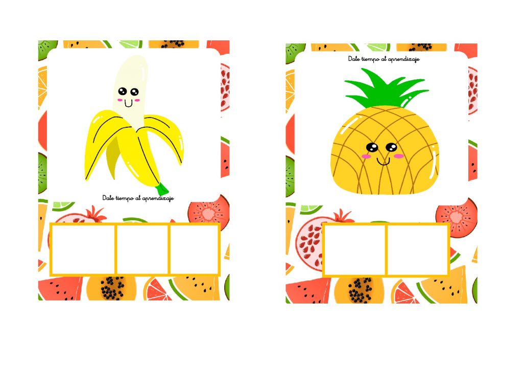 Manipulativos Material el supermercado silábico (frutas y verduras ...