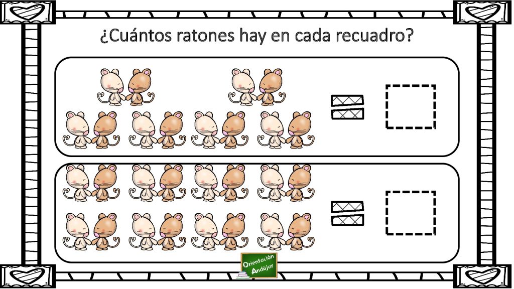 Especial actividad de conteo para San Valentin #matemáticas ...