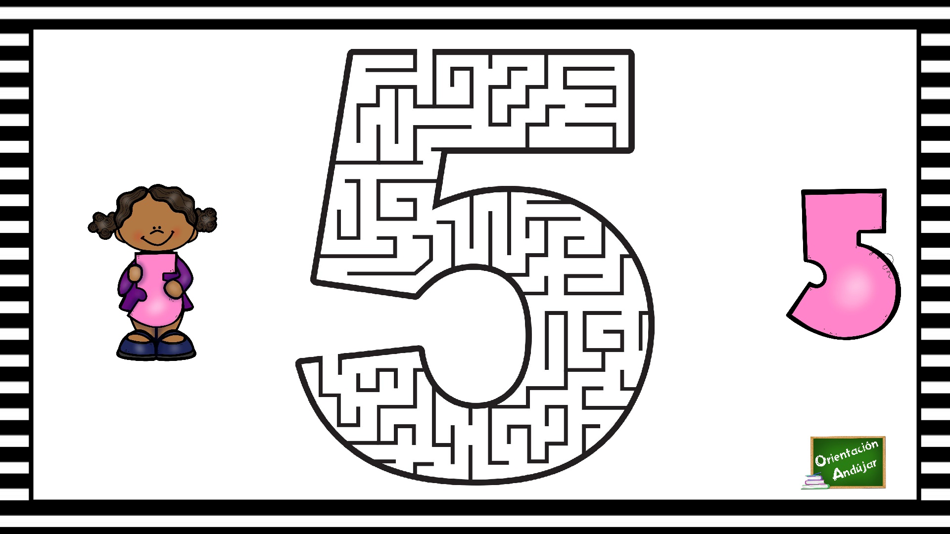 laberinto-de-numeros-006 - Orientación Andújar - Recursos Educativos