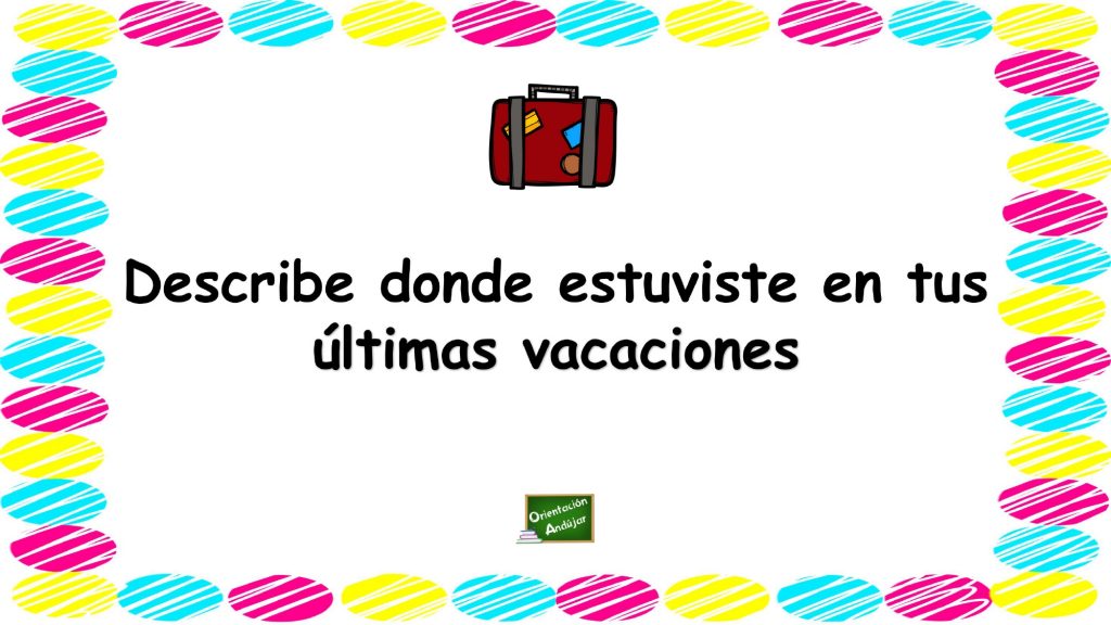 Expresión oral: 20 tarjetas de conversación. -Orientacion Andujar
