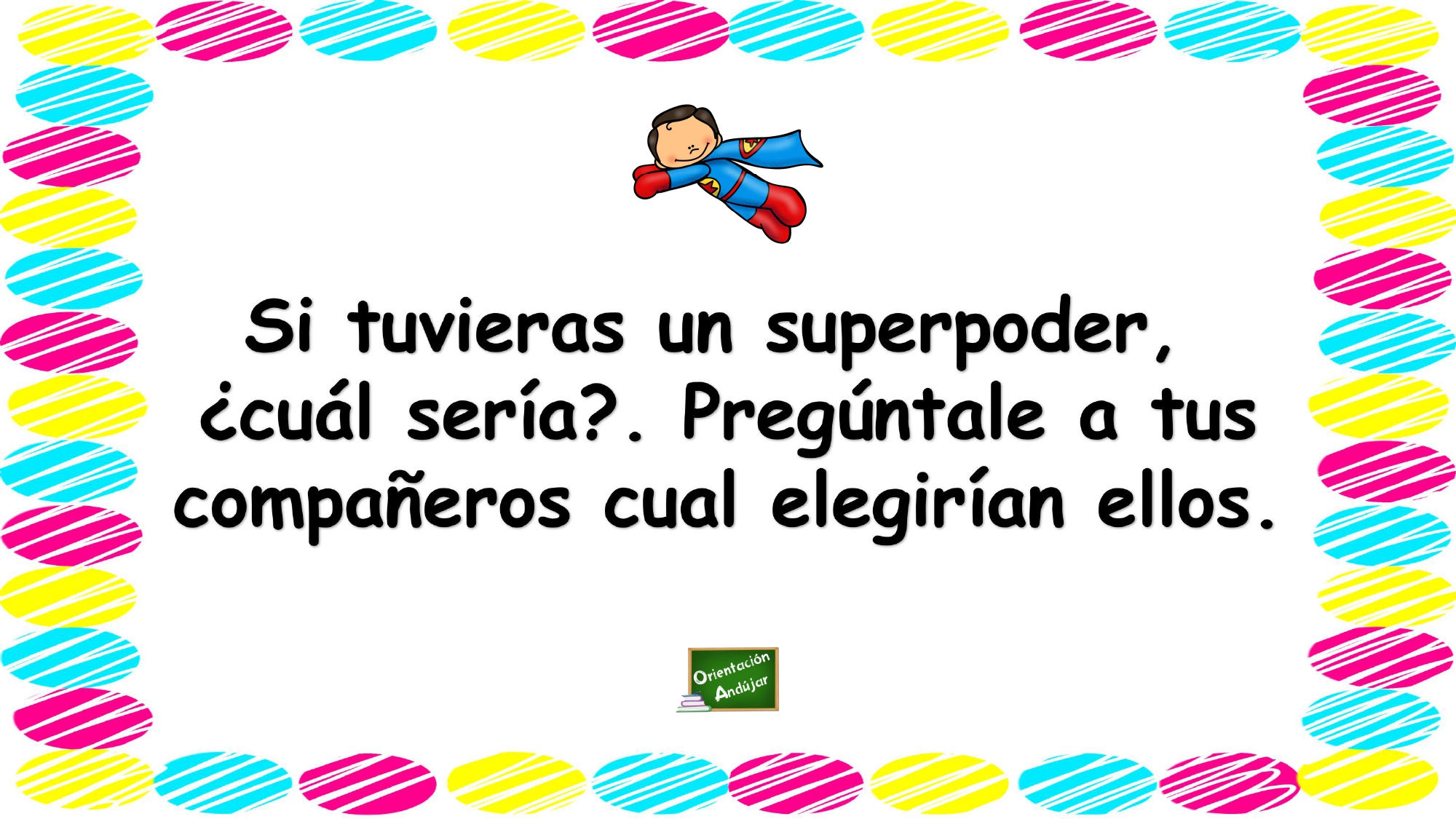 Expresión oral: 20 tarjetas de conversación. -Orientacion Andujar