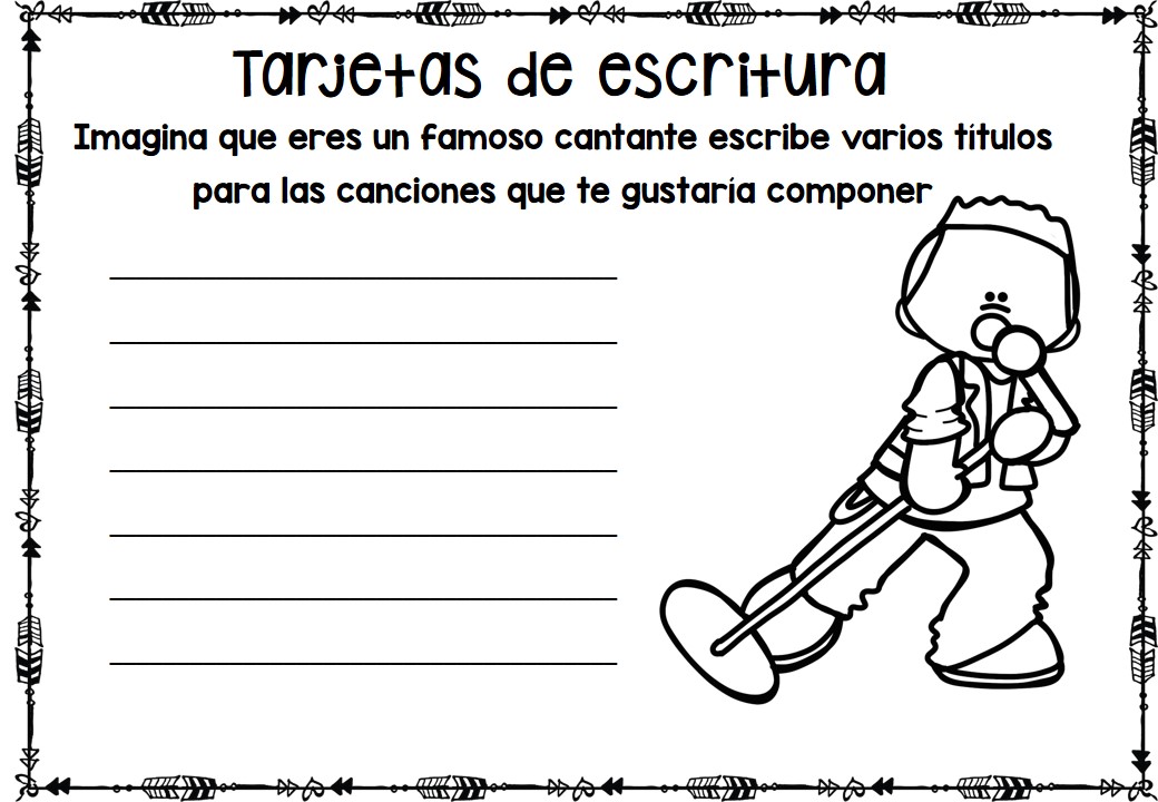 Escritura creativa Súper colección de tarjetas (15) - Orientación ...