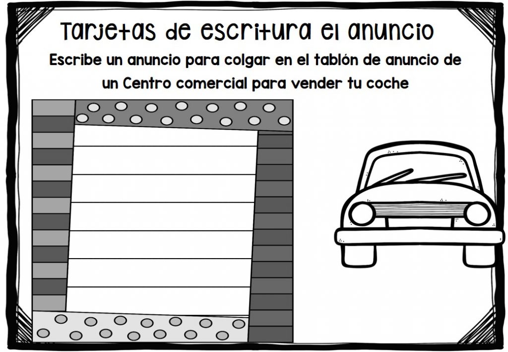 Escritura creativa Súper colección de tarjetas -Orientacion Andujar
