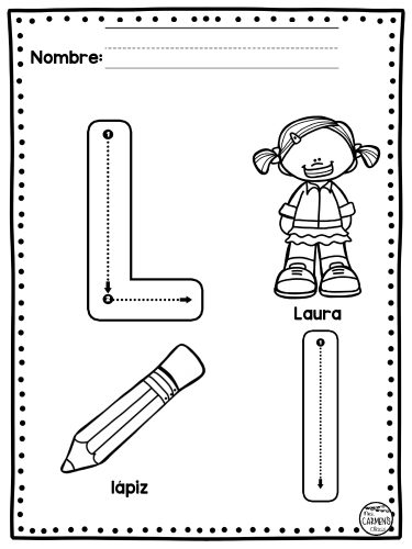 Preciosas Fichas de Abecedario para Colorear -Orientacion Andujar
