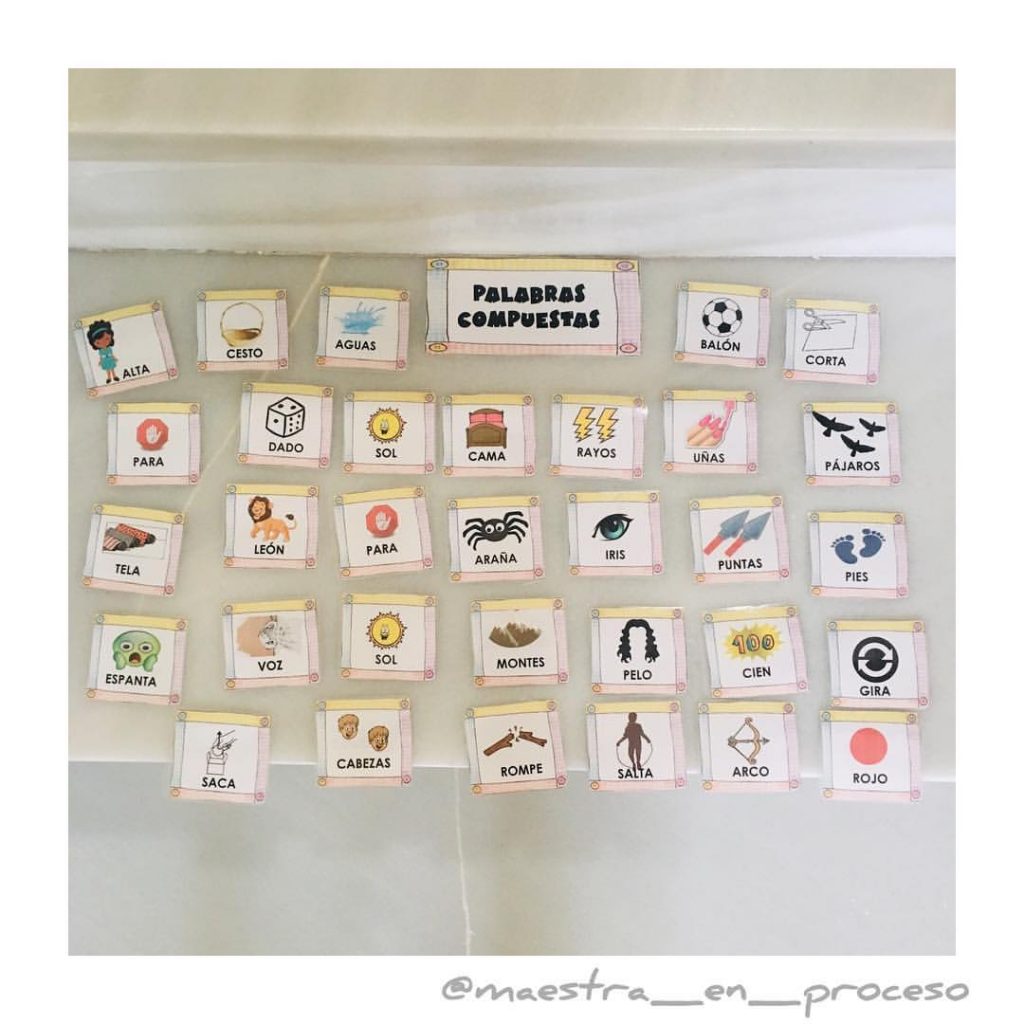 Juego de las Palabras compuestas -Orientacion Andujar