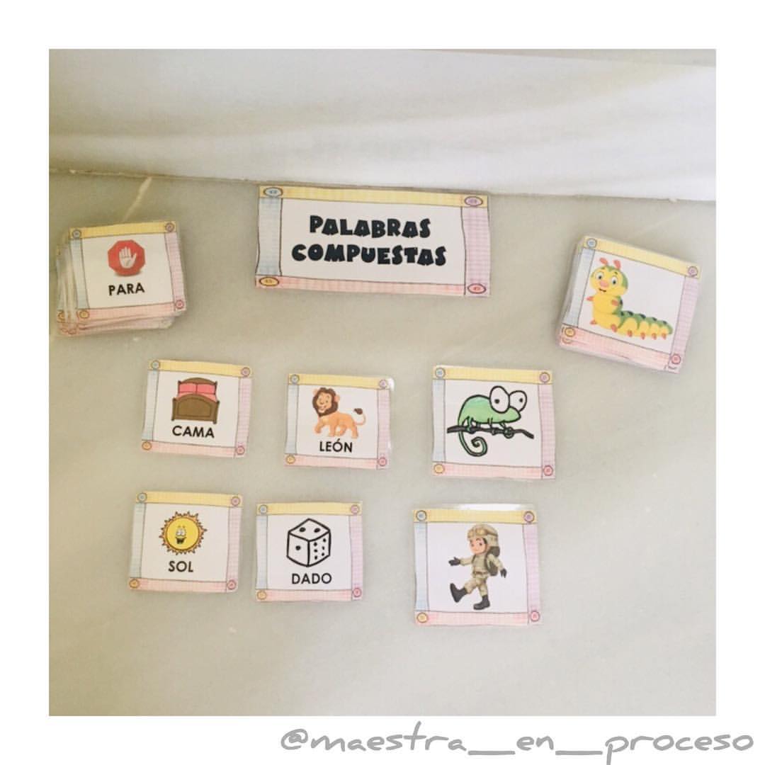 Juego de las Palabras compuestas (4) - Orientación Andújar - Recursos ...