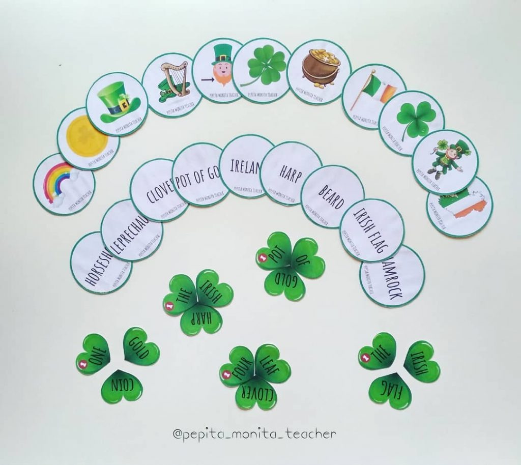 TRABAJAR VOCABULARIO Día de San Patricio 2019 -Orientacion Andujar