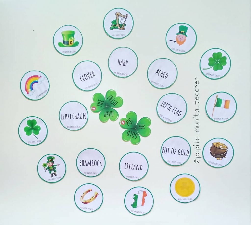 TRABAJAR VOCABULARIO Día de San Patricio 2019 -Orientacion Andujar