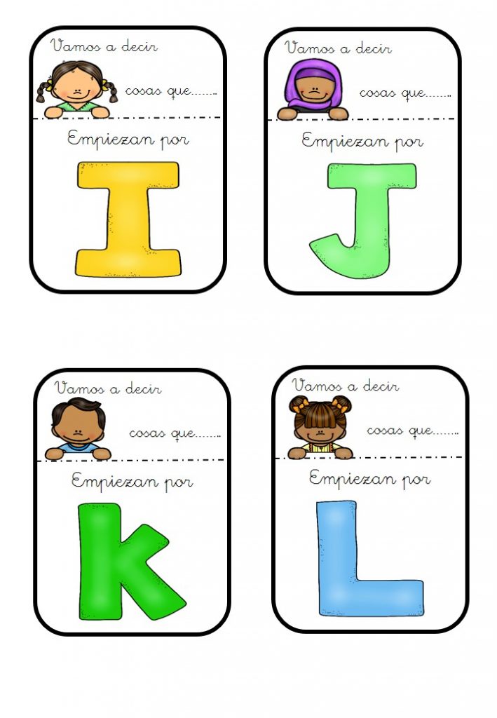 Manipulativo tarjetitas para trabajar vocabulario en clase -Orientacion ...