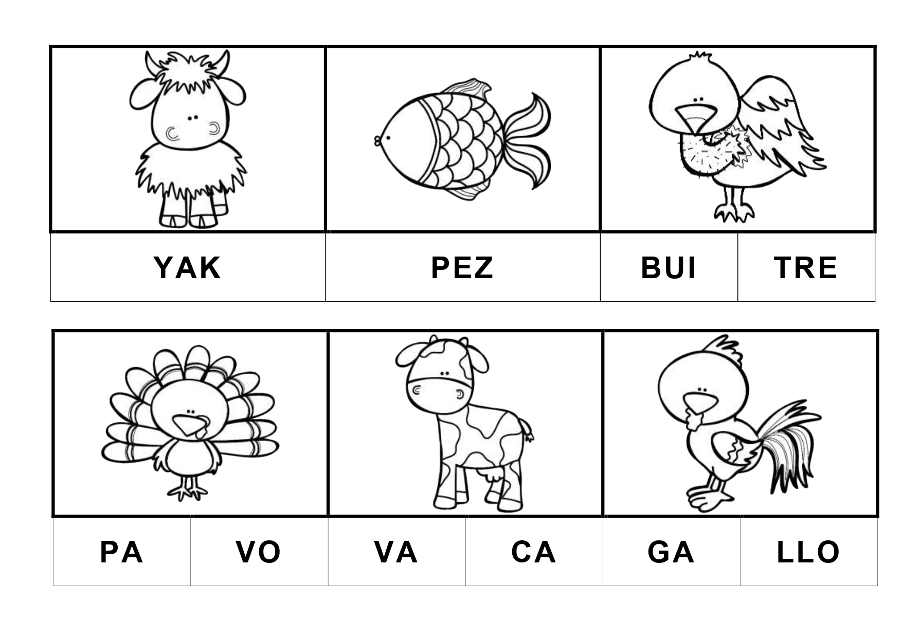 30 PUZZLES SILÁBICOS ANIMALES CONCIENCIA FONOLOGICA_page-0001 ...