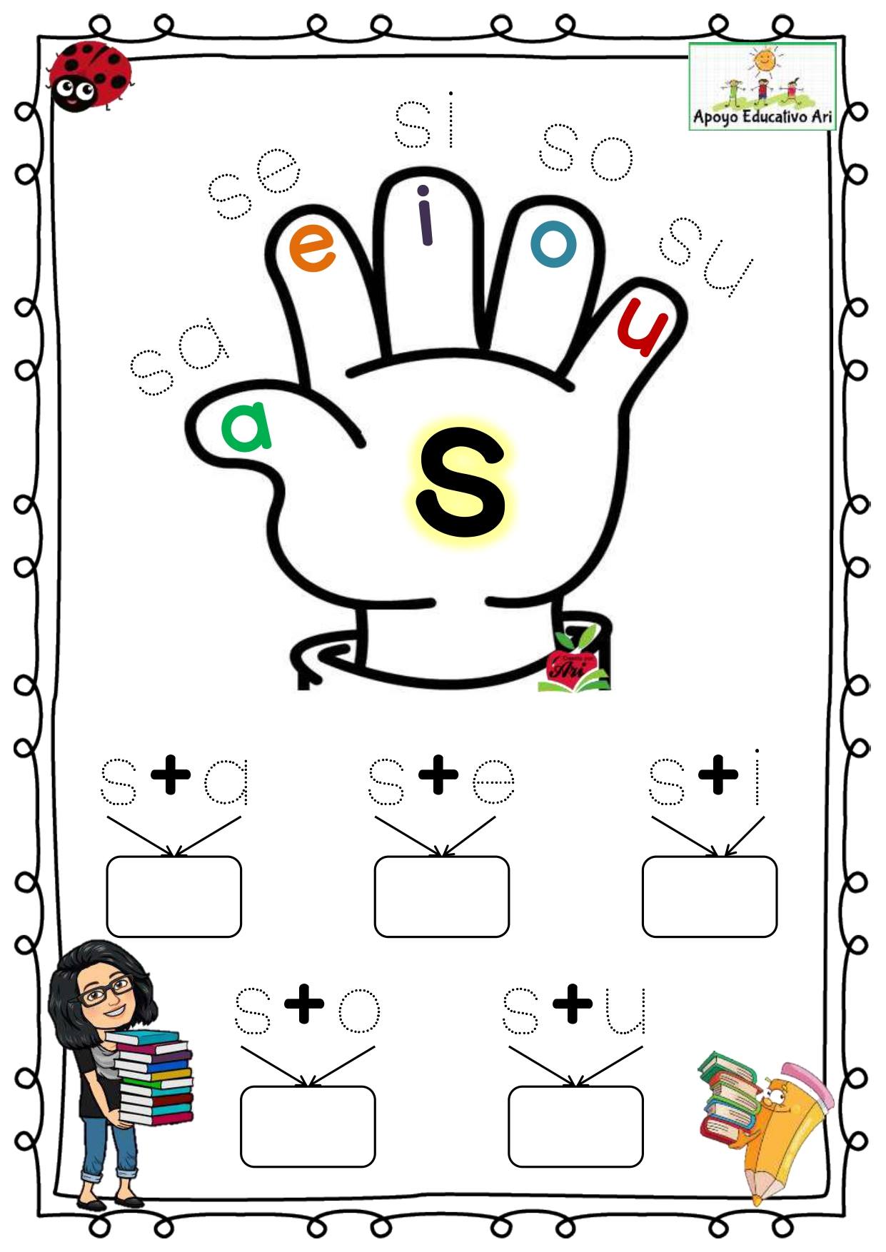 Cuaderno para trabajar las sílabas (15) - Orientación Andújar ...