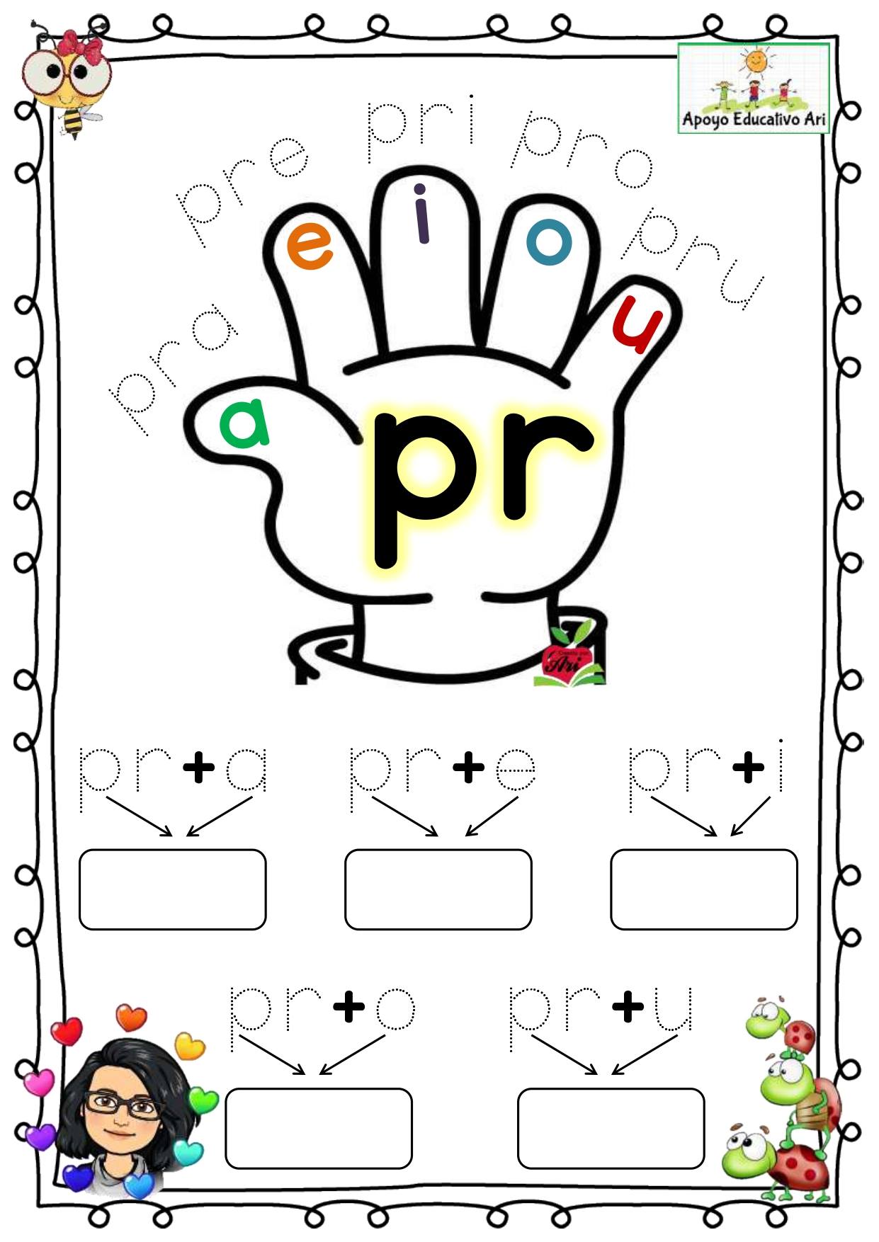 Cuaderno para trabajar las sílabas (33) - Orientación Andújar ...
