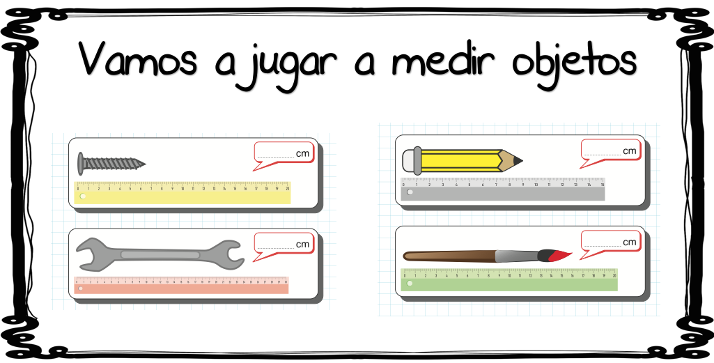 Vamos A Jugar A Medir Objetos Cotidianos
