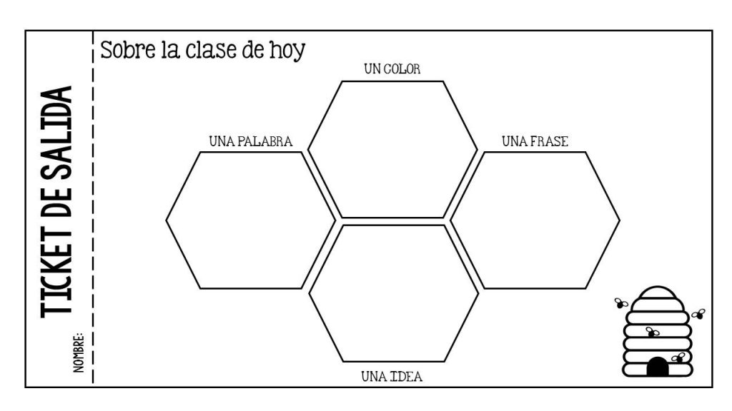 EXIT TICKET editables PARA EVALUAR EL PROCESO -Orientacion Andujar