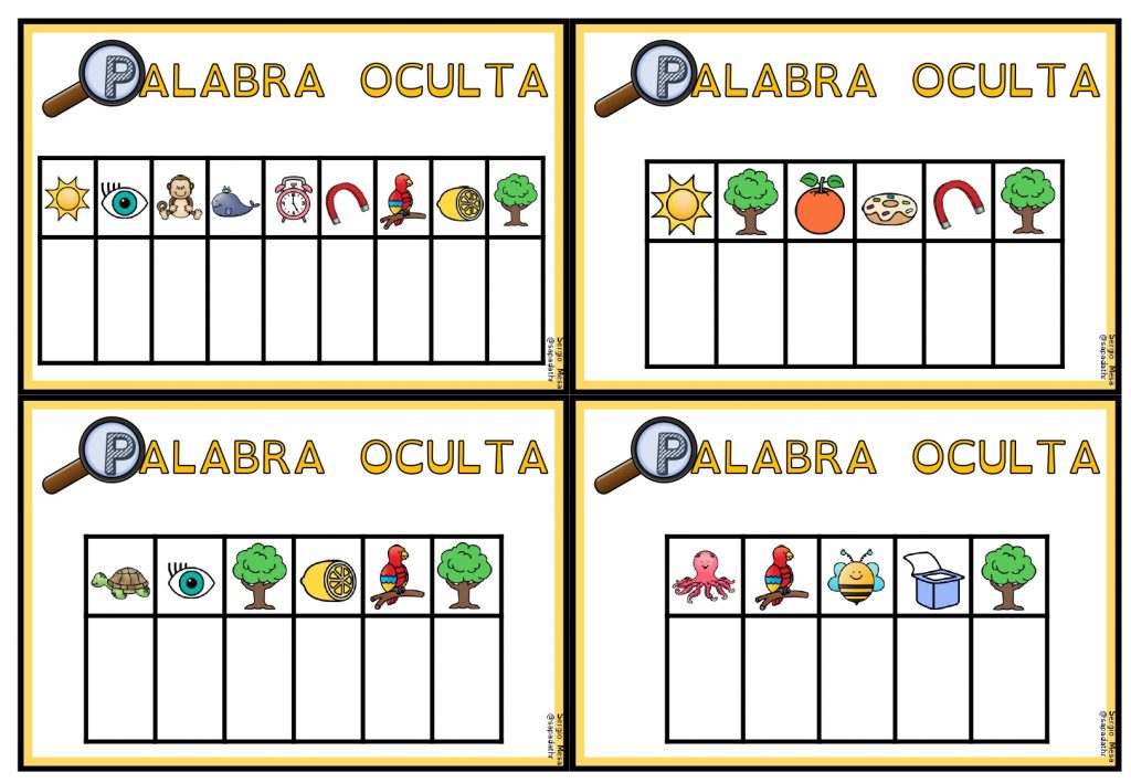 Juego de lengua con vocabulario de verano: La palabra oculta ...