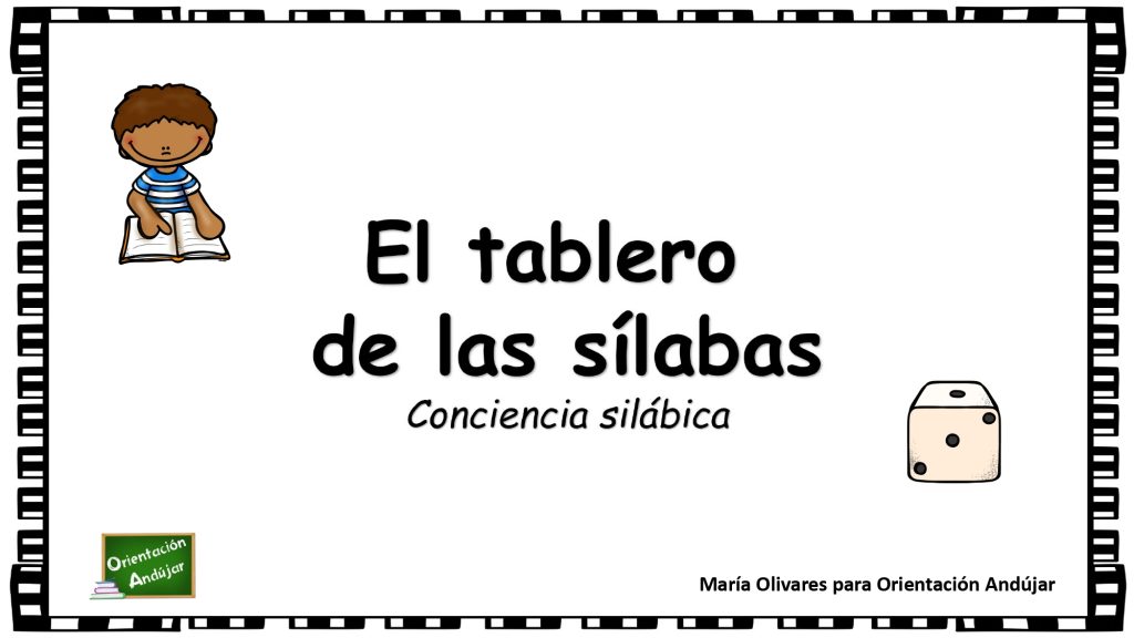 El tablero de las sílabas: Tira el dado y di las sílabas que tiene la ...