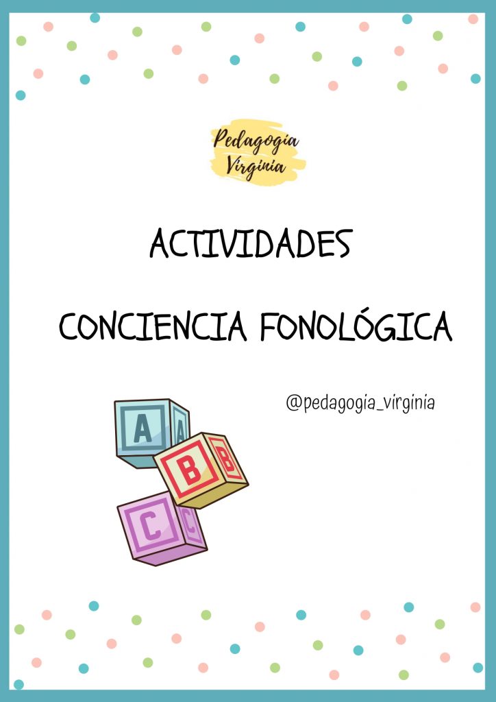 Actividades para trabajar la conciencia fonológica -Orientacion Andujar