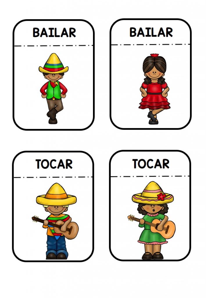 100 TARJETAS DE VERBOS PARA TRABAJAR EN CLASE -Orientacion Andujar