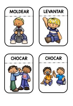 100 TARJETAS DE VERBOS PARA TRABAJAR EN CLASE -Orientacion Andujar