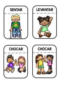 100 TARJETAS DE VERBOS PARA TRABAJAR EN CLASE -Orientacion Andujar