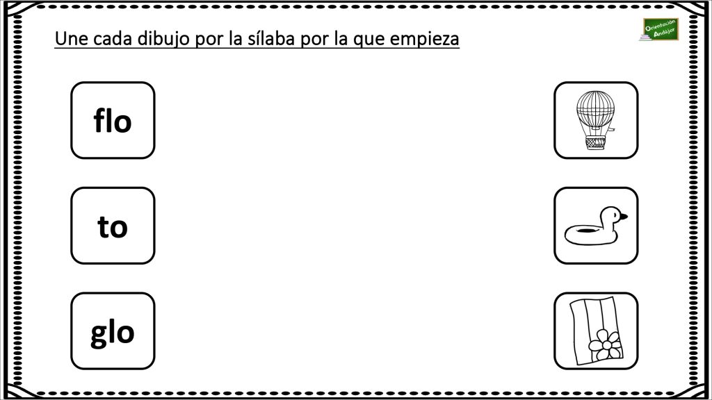 Recopilatorio de actividades de conciencia fonológica con vocabulario ...