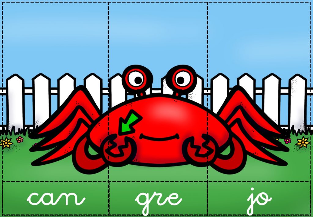 Rompecabezas silábicos de verano fresquitos y divertidos -Orientacion ...