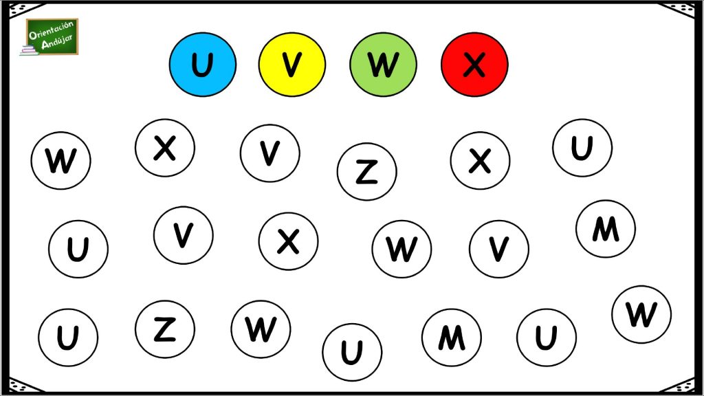 Actividad Atención adultos y niños: Agudeza y discriminación visual de ...