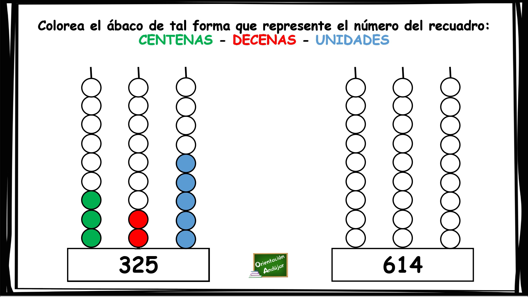 Aprendemos la descomposición numérica y el valor posicional utilizando ...