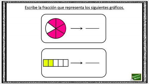 ¿Qué fracción representa cada gráfico? - Orientacion Andujar