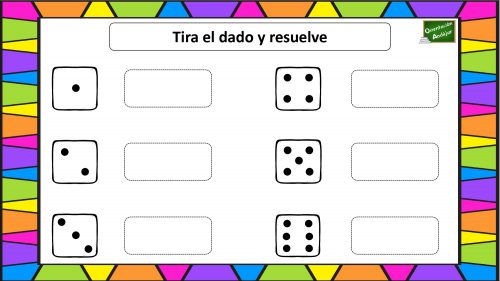 El juego de las tablas de multiplicar: Tira el dado y resuelve ...