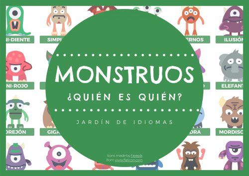 Trabajamos las descripciones ¿Quién es quién? con temática Monstruos ...