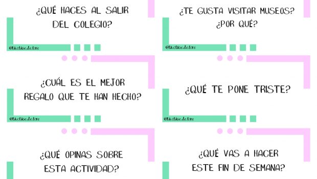 tarjetas PRIMER DÍA DE CLASE CONOCE A TUS ALUMNOS expresión oral_page ...