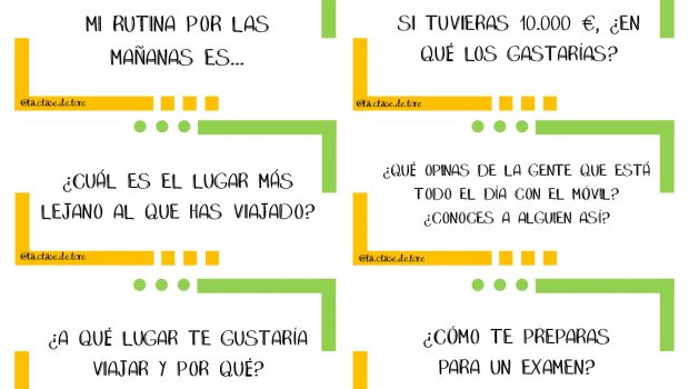 tarjetas PRIMER DÍA DE CLASE CONOCE A TUS ALUMNOS expresión oral_page ...