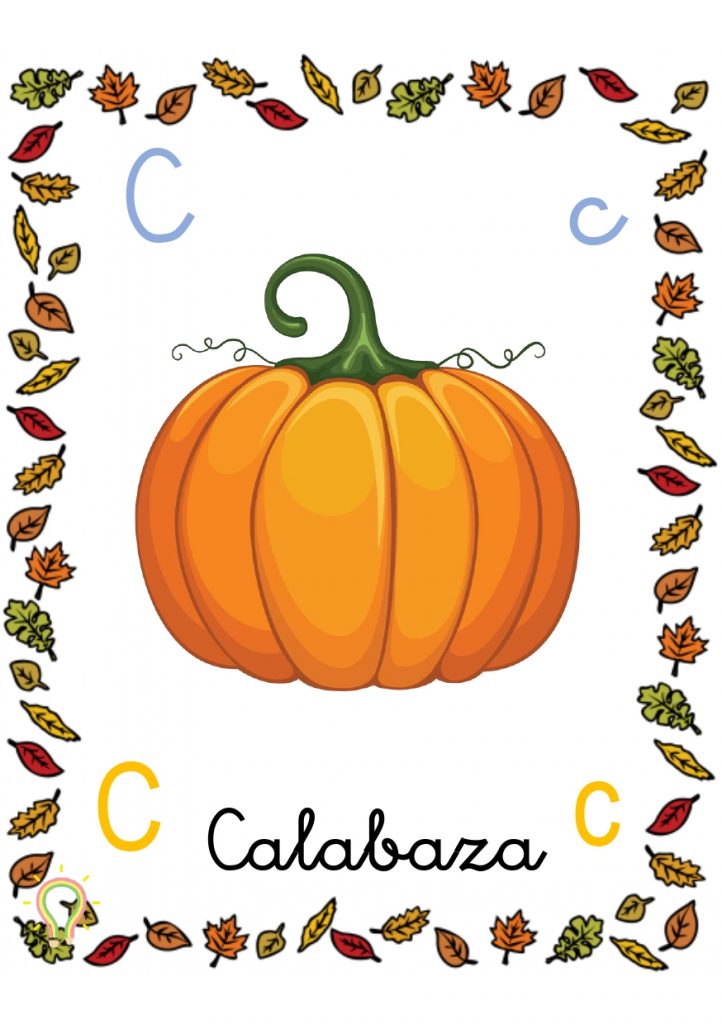 Bonito abecedario para trabajar el otoño -Orientacion Andujar