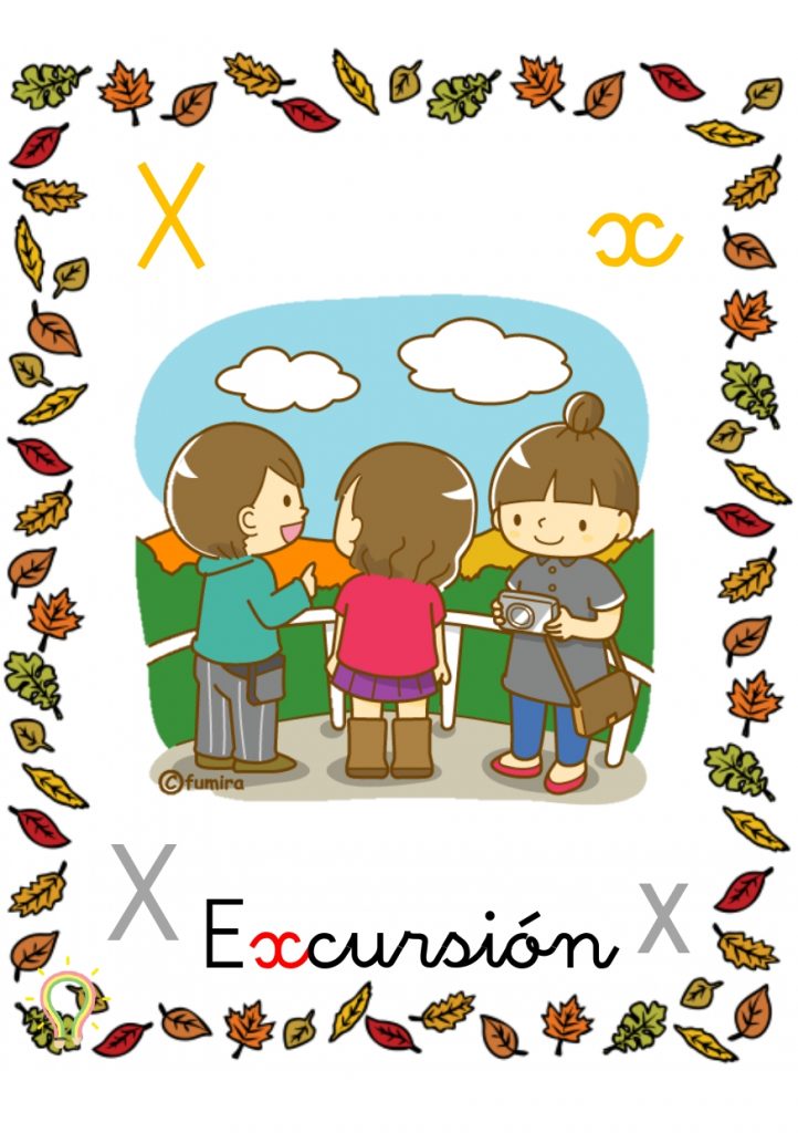 Bonito abecedario para trabajar el otoño -Orientacion Andujar