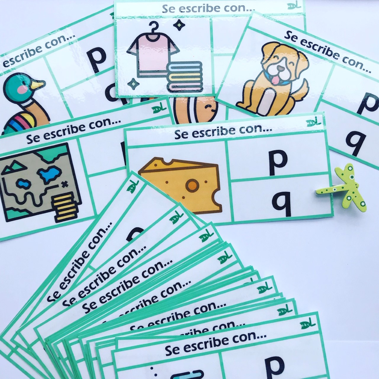 Discriminación de fonemas p-q - Orientación Andújar - Recursos Educativos