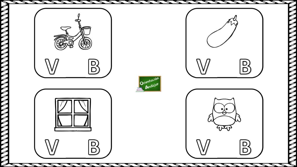 Trabajamos la Ortografía B y V -Orientacion Andujar