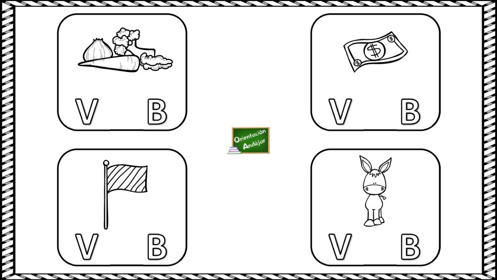 Trabajamos la Ortografía B y V -Orientacion Andujar