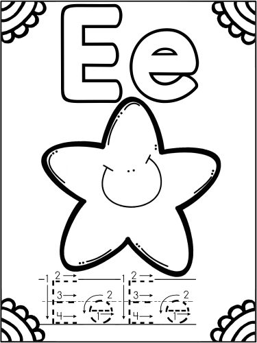 Abecedario para colorear y trabajar el trazo -Orientacion Andujar