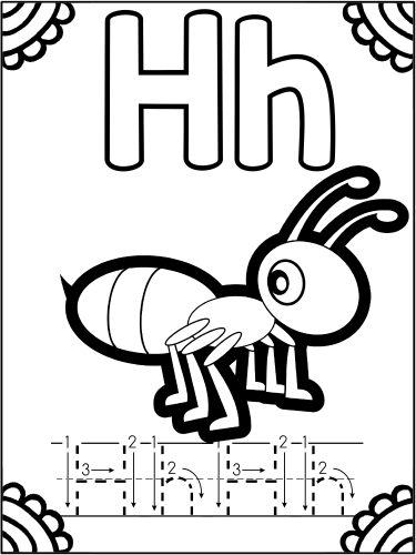 Abecedario para colorear y trabajar el trazo -Orientacion Andujar