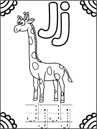 Abecedario para colorear y trabajar el trazo -Orientacion Andujar