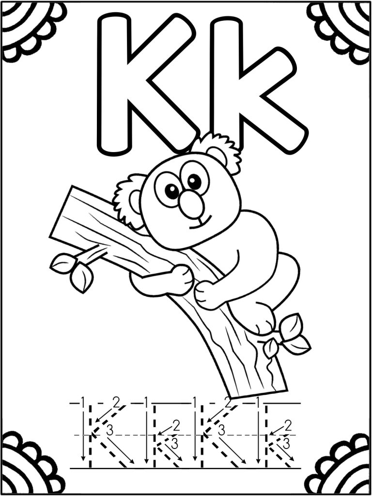 Abecedario para colorear y trabajar el trazo -Orientacion Andujar