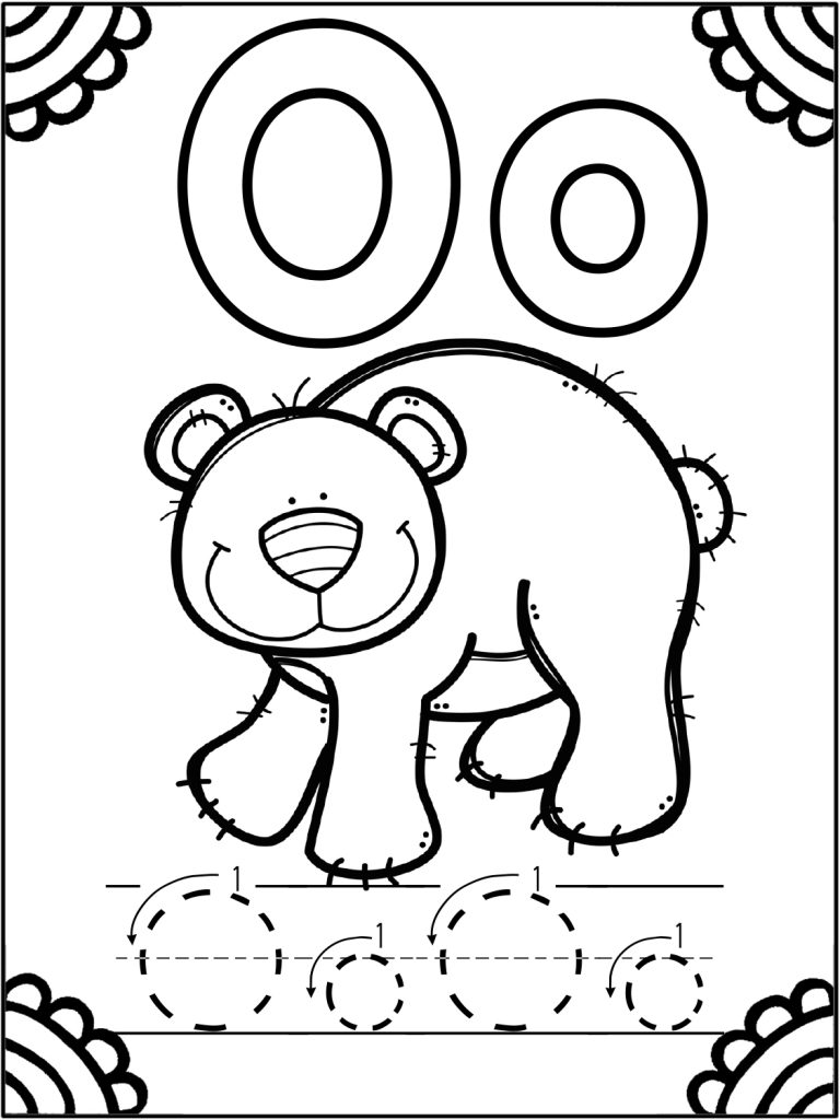 Abecedario para colorear y trabajar el trazo -Orientacion Andujar