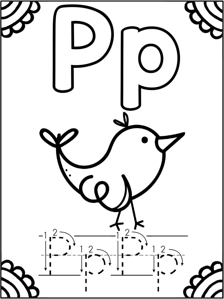 Abecedario para colorear y trabajar el trazo -Orientacion Andujar