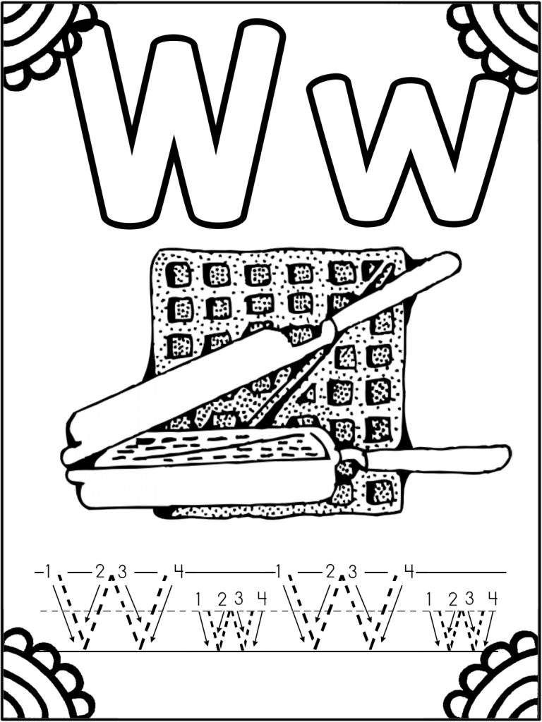 Abecedario para colorear y trabajar el trazo -Orientacion Andujar