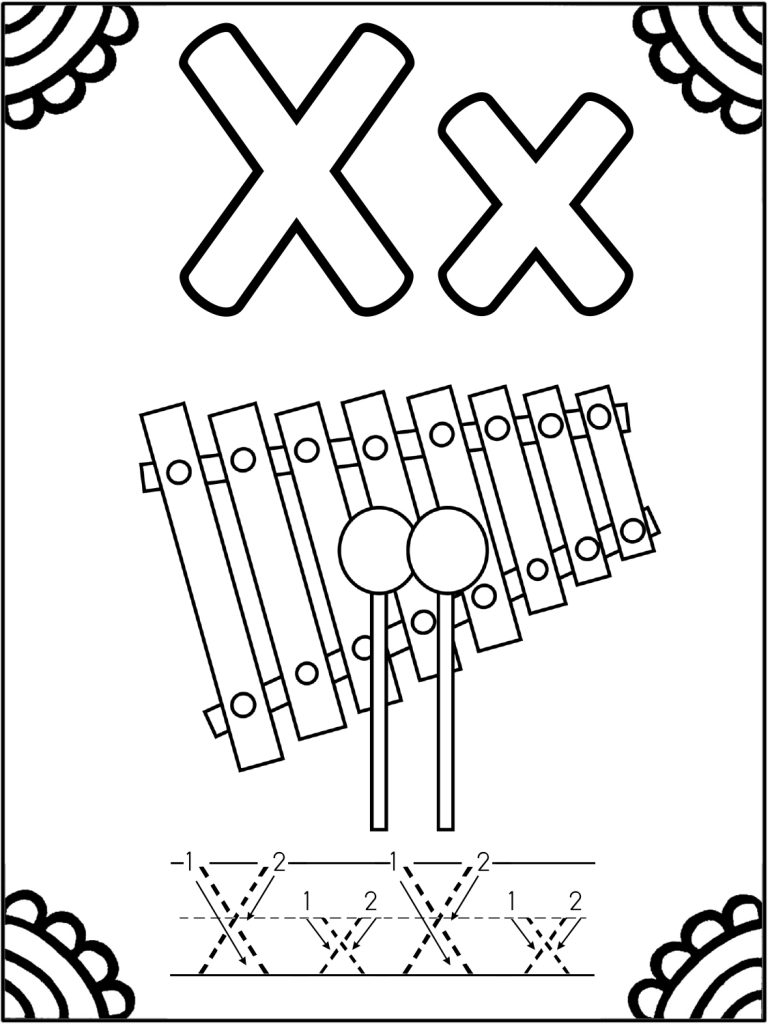 Abecedario para colorear y trabajar el trazo -Orientacion Andujar