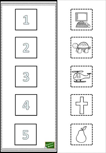 Conciencia fonológica. Recorta y pega según en número de sílabas ...