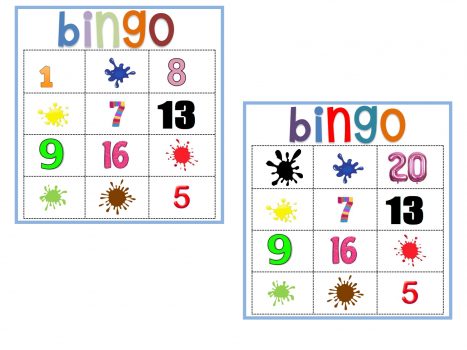 Bingonumbers: Aprendemos jugando los números en inglés -Orientacion Andujar