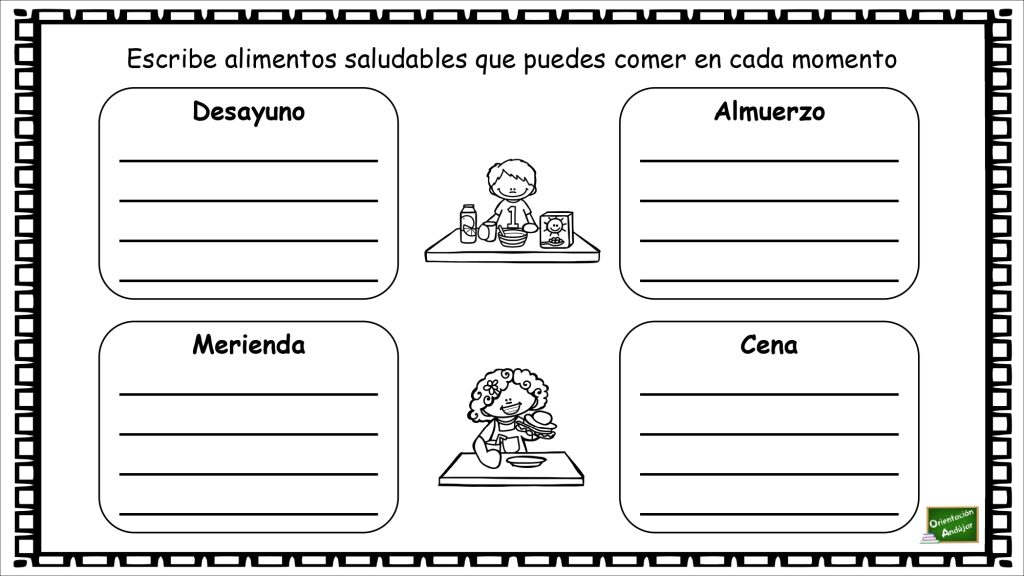 Cuaderno de actividades de la alimentación: Aprendemos los alimentos ...